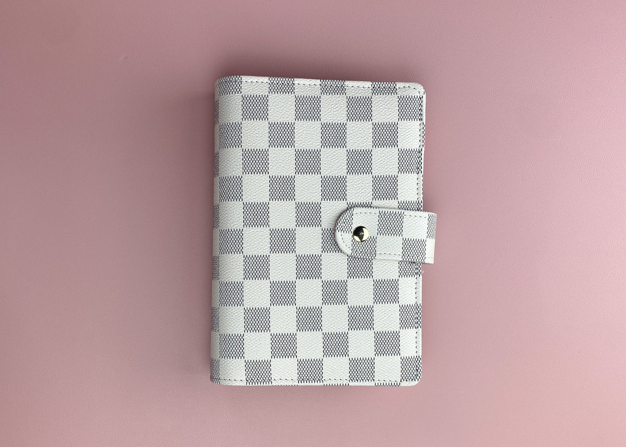 Checkered Budget Binder - A6 – CDN Girl Cash Stuffer