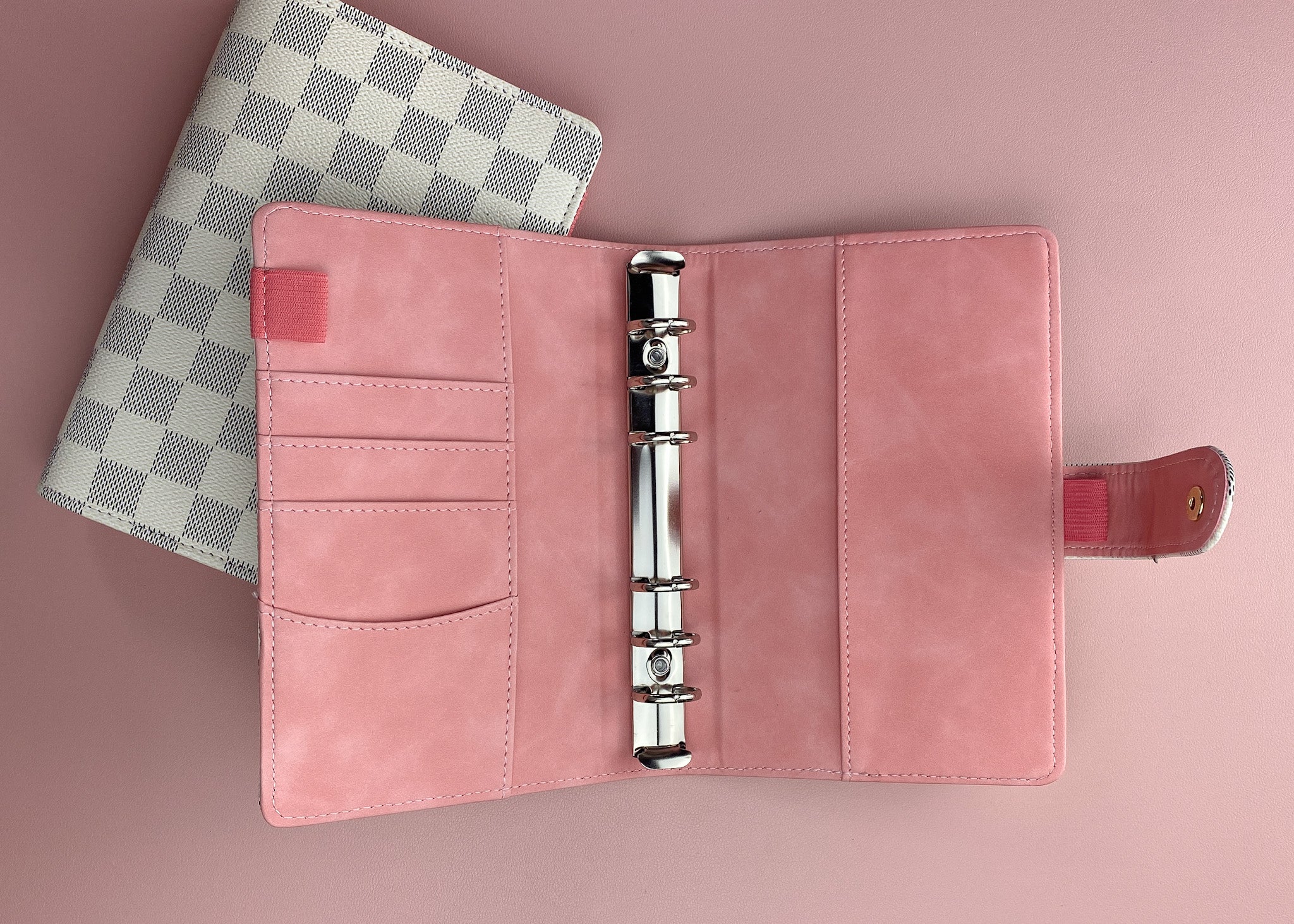 Checkered Budget Binder - A6 – CDN Girl Cash Stuffer